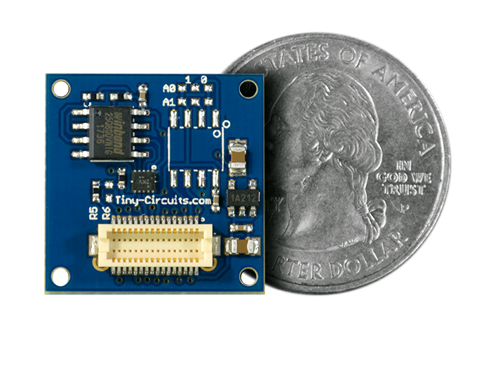 Flash Memory Shield | TinyShield | TinyCircuits.com