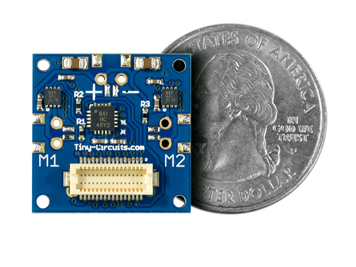 Dual Motor Shield | TinyShield | TinyCircuits.com