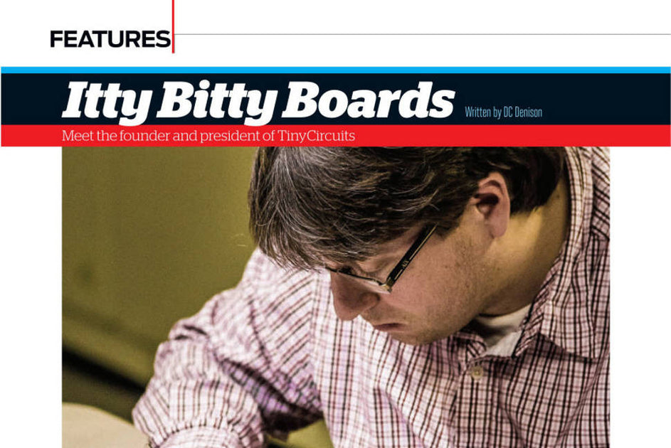 TinyCircuits Interview in Make Magazine