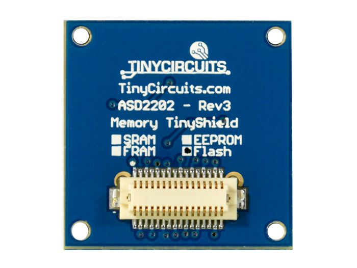 Flash Memory Shield | TinyShield | TinyCircuits.com