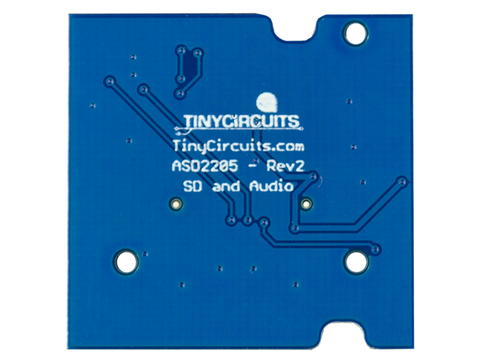 MicroSD/Audio Shield | TinyShield | TinyCircuits.com
