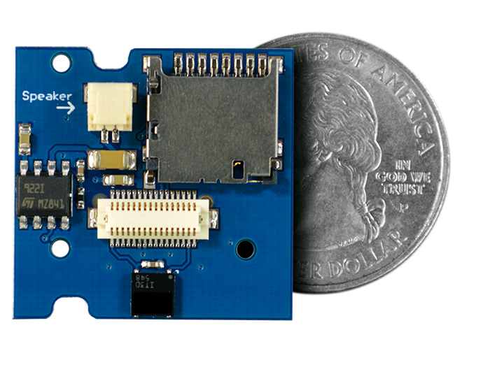 MicroSD/Audio Shield | TinyShield | TinyCircuits.com