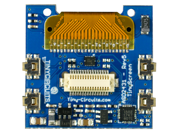 OLED Shield | TinyScreen | TinyCircuits.com