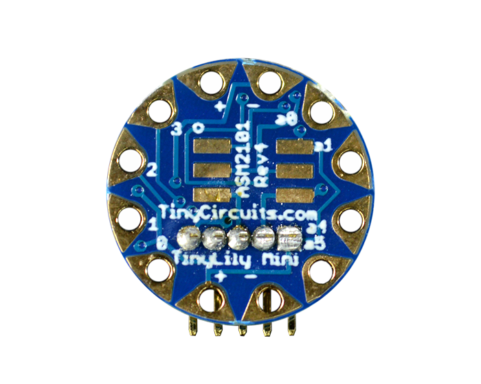 TinyLily Mini Processor | TinyLily e-Textiles | TinyCircuits