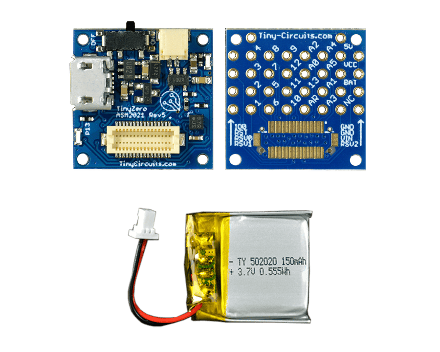 TinyZero Basic Kit | Project Kits | TinyCircuits.com